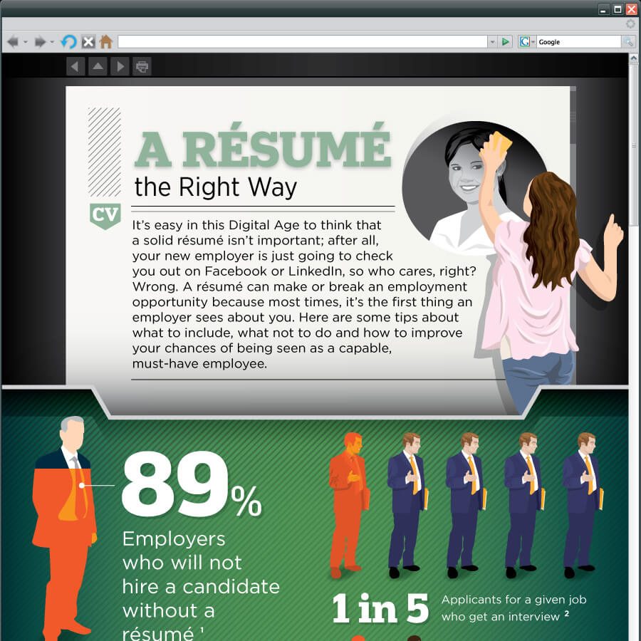 A Résumé the Right Way - DegreeQuery.com