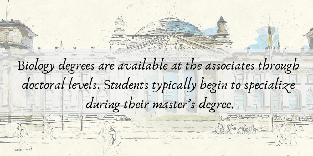 What Can I Do With a Biology Degree? - DegreeQuery.com