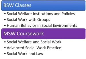 What Is the Difference Between a BSW Degree and an MSW Degree? - DegreeQuery.com